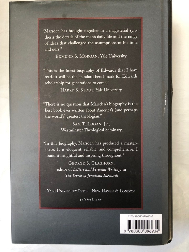 Jonathan Edwards : A Life by by George M. Marsden | eBay