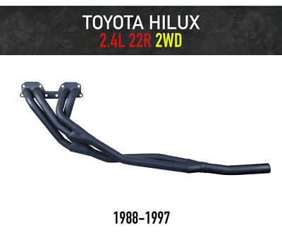 Headers / Extractors for Toyota Hilux 2.4L 22R (1988-1997) 2WD models ...
