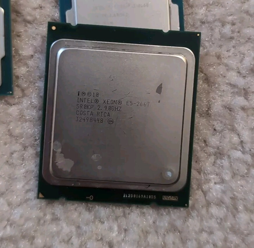 Lot of 6 Intel processors | eBay