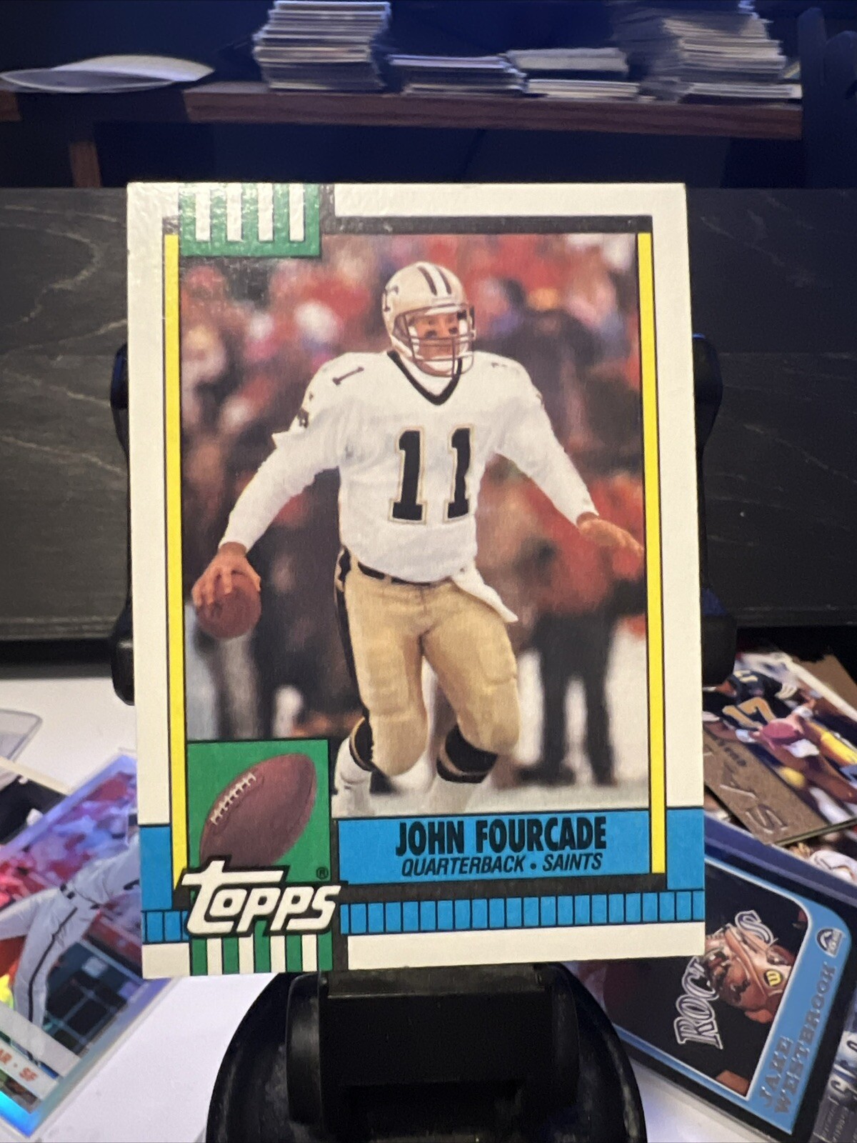 John Fourcade 1990 Topps New Orleans Saints #231 *3999* | eBay