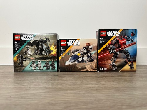 LEGO Star Wars Battle Pack, Microfighter, Mech 75412, 75400, 75411 | eBay