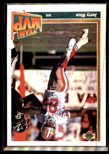 1991 UPPER DECK JERRY RICE SAN FRANCISCO 49ERS #475 | eBay