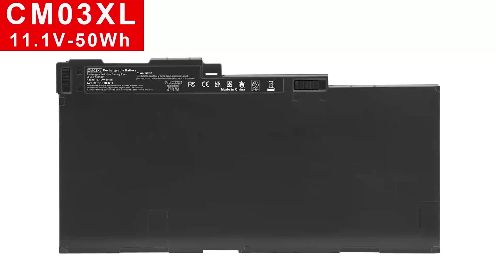CM03XL battery for HP EliteBook 840 845 850 740 745 750 G1 G2 Series ...