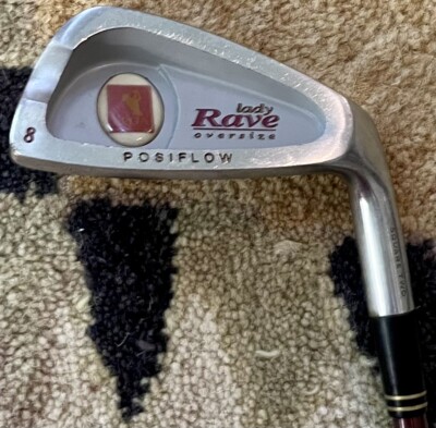 Lady Rave Oversize 8-Iron Graphite Shaft RH Ladies Golf Club Needs New ...
