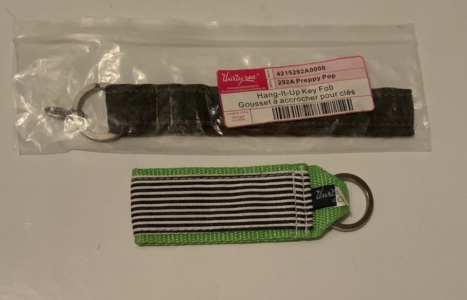 ThirtyOne Wristlet Keychain Key Ring Strap Fob Lot Of 2 NEW | eBay