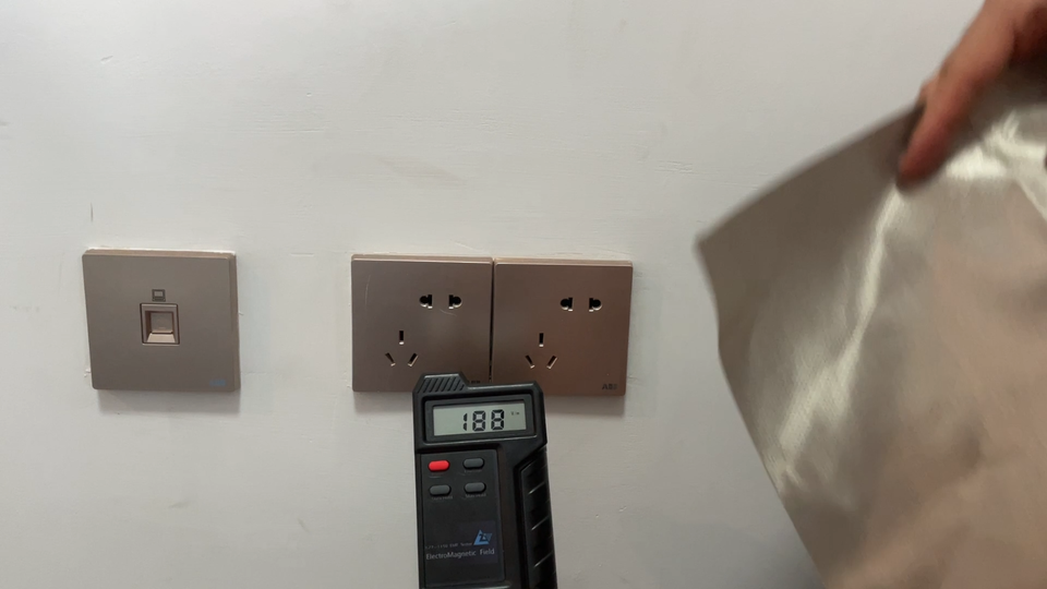 EMF Reducing RF EMI Radiation Shielding Faraday Copper Fabric Electrode ...