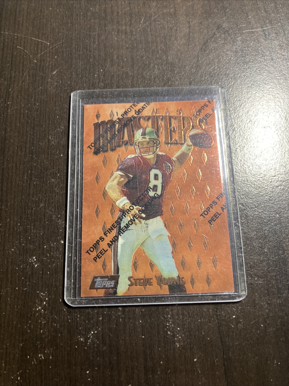 Steve Young TOPPS MASTERS CARD NFL 1997 T13-112 | eBay