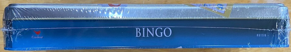 Cardinal ~ Classic Games ~ "Bingo" ~ Tin Container ~ Brand New ...