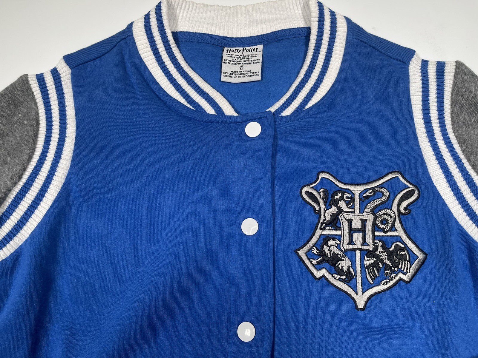 Harry Litter Men’s Ravenclaw Varsity Jacket Size Medi… - Gem