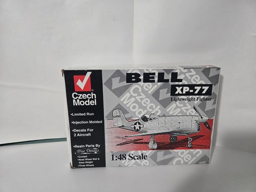 Vintage Czech Model 1-48 Bell XP-77 Lightweight Fighter OBSI New Nice | eBay