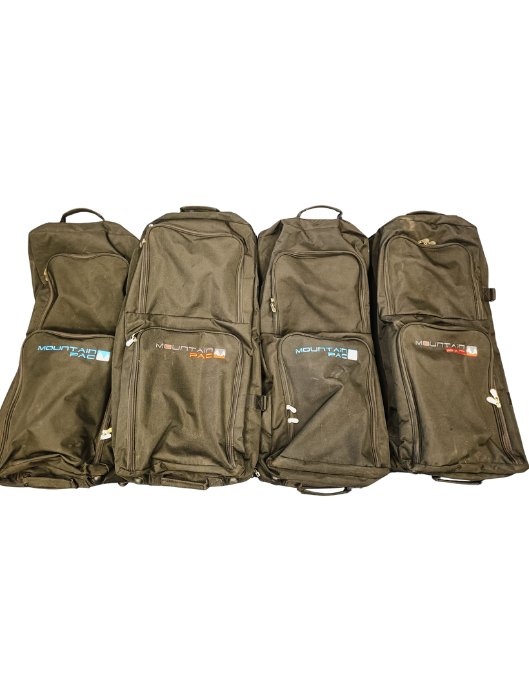 8 x Ex Hire Mountain Pac Wheely 105L Luggage Bags | eBay UK