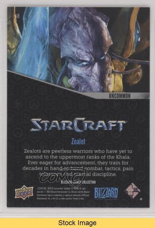 2023 Upper Deck Blizzard Legacy Collection Uncommon Zealot #68 READ 2v8 ...