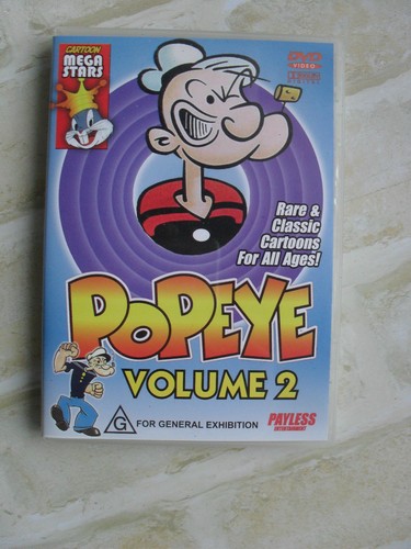 POPEYE - VOLUME 2 - REGION 4 PAL RARE DVD | eBay