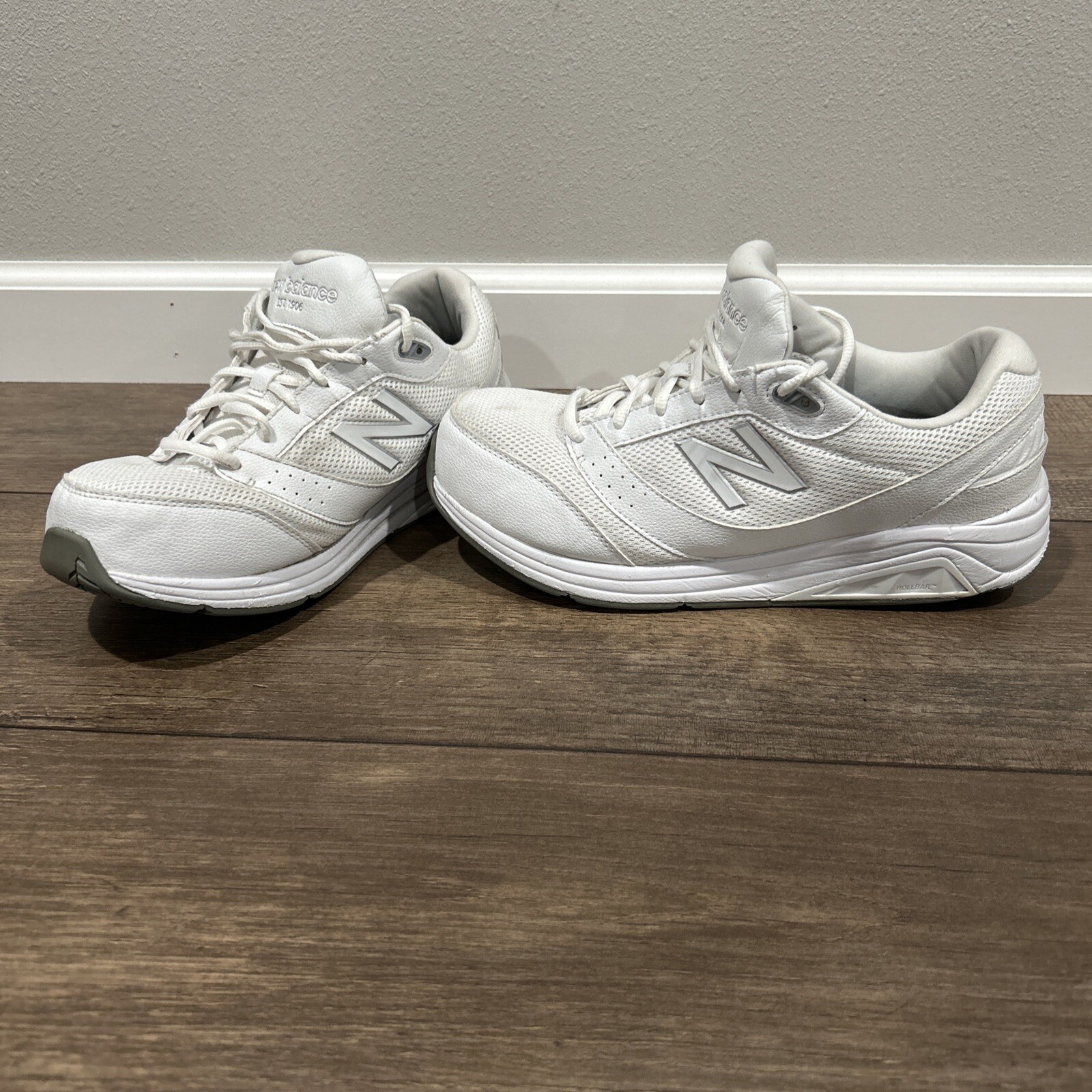 New Balance Womens 928V3 WW928WS3 White Leather Running Shoes Sneakers ...