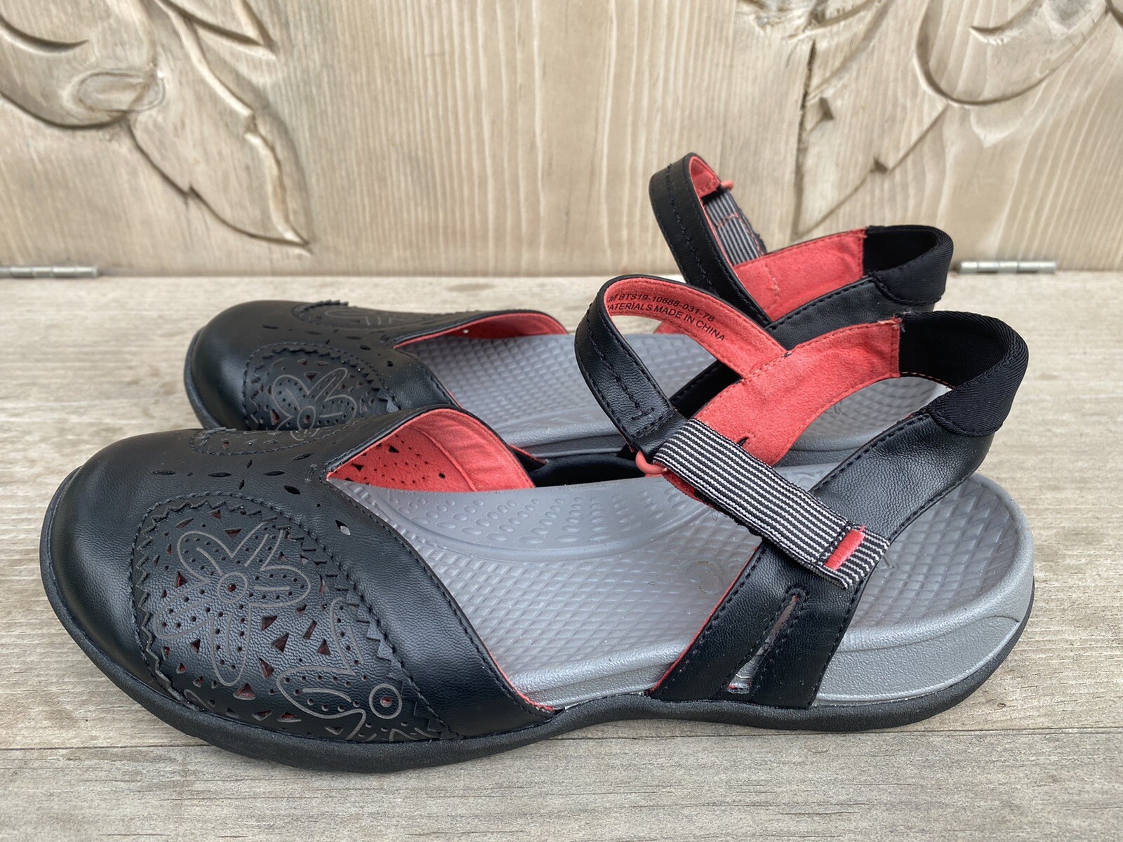 Baretraps Women Sandals Foley Mary Jane Flats Floral … - Gem