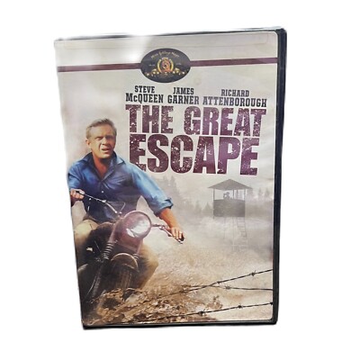 The Great Escape DVD Movie Steve McQueen James Garner 1963 Film | eBay