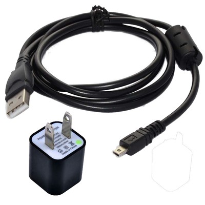 USB AC Power Adapter Camera Battery Charger + PC Cord For Nikon Coolpix ...