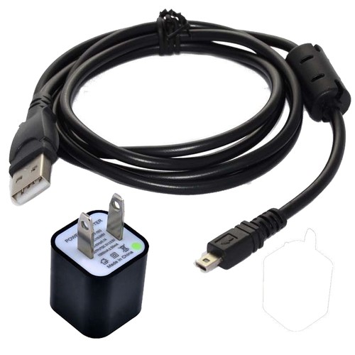 USB AC Power Adapter Camera Battery Charger + PC Cord For Nikon Coolpix ...