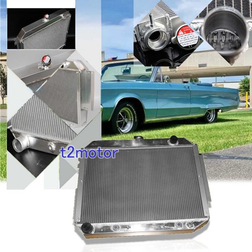 3 Row Aluminum Radiator CC332 For 66 67 68 69 70 Dodge Plymouth Fury ...