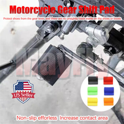 Motorcycle Gear Shift Protective Shoe Pad Boot Cover Shifter Guard ...