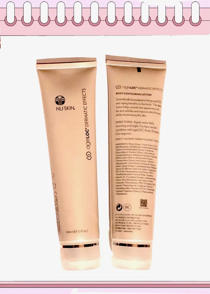 1xNu SKIN NUSKIN Authentic ageLOC Dermatic Effects Body Contouring ...