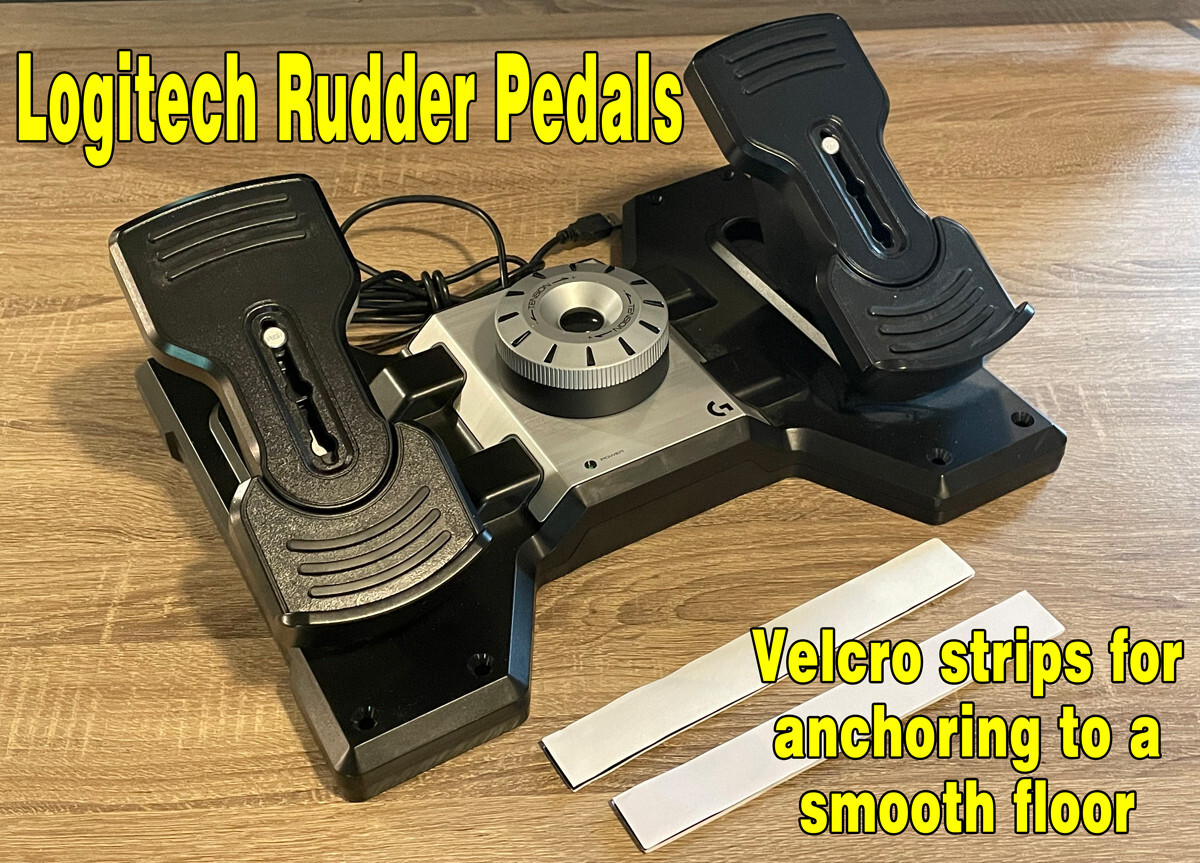 Logitech G Pro Flight Rudder Pedals - 945000068 for sale online | eBay
