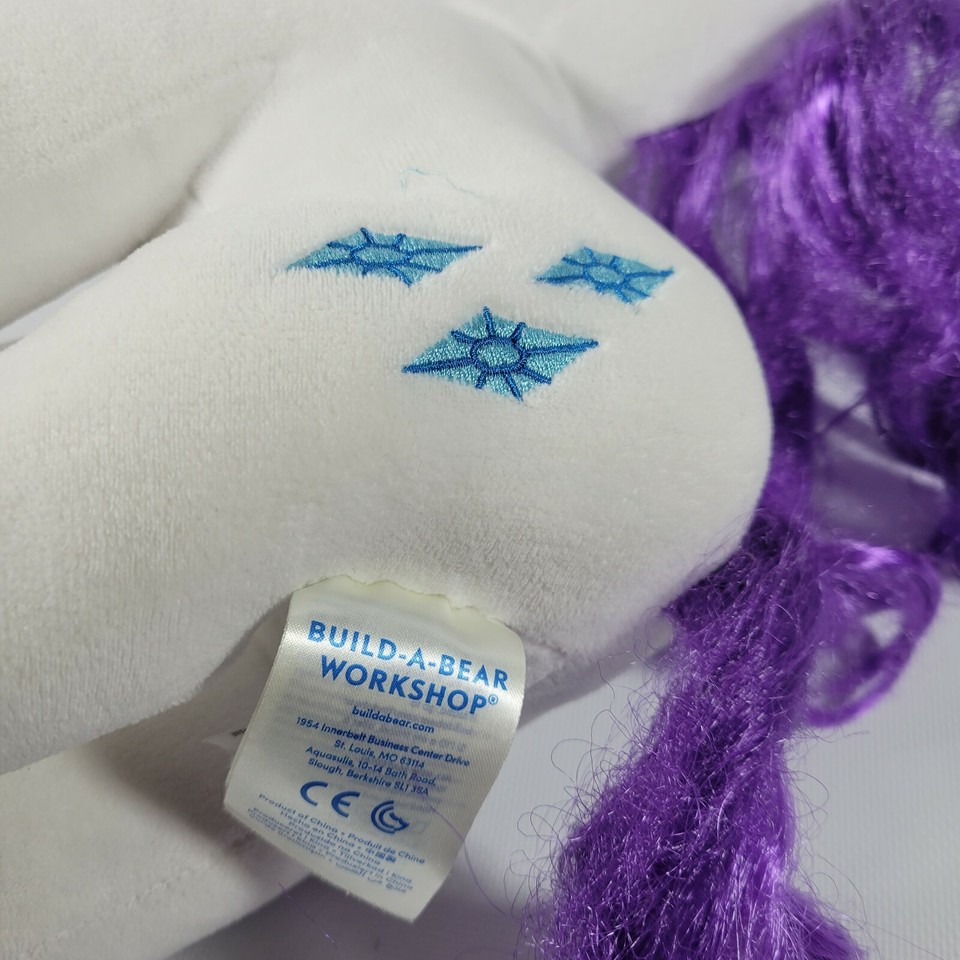 RARE 4 MY LITTLE PONY BUILD A BEAR 16" PLUSH DOLL RARITY CELESTIA ...