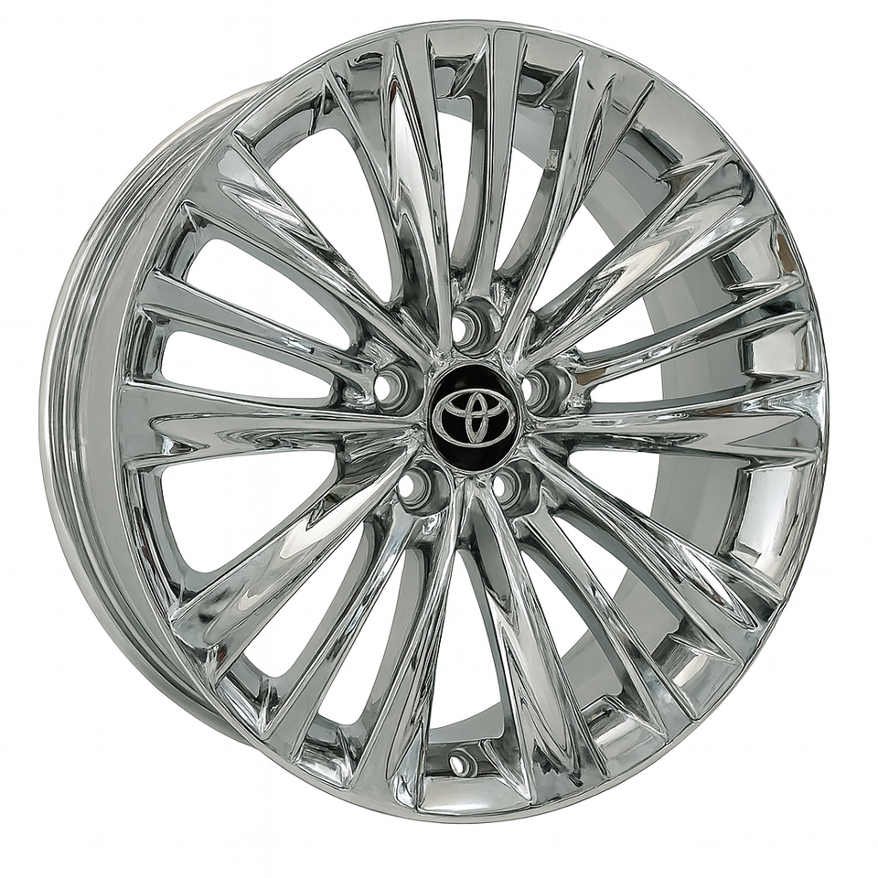 20" Toyota Highlander PVD Bright Chrome-C Wheels Rims Factory OEM 75266 ...