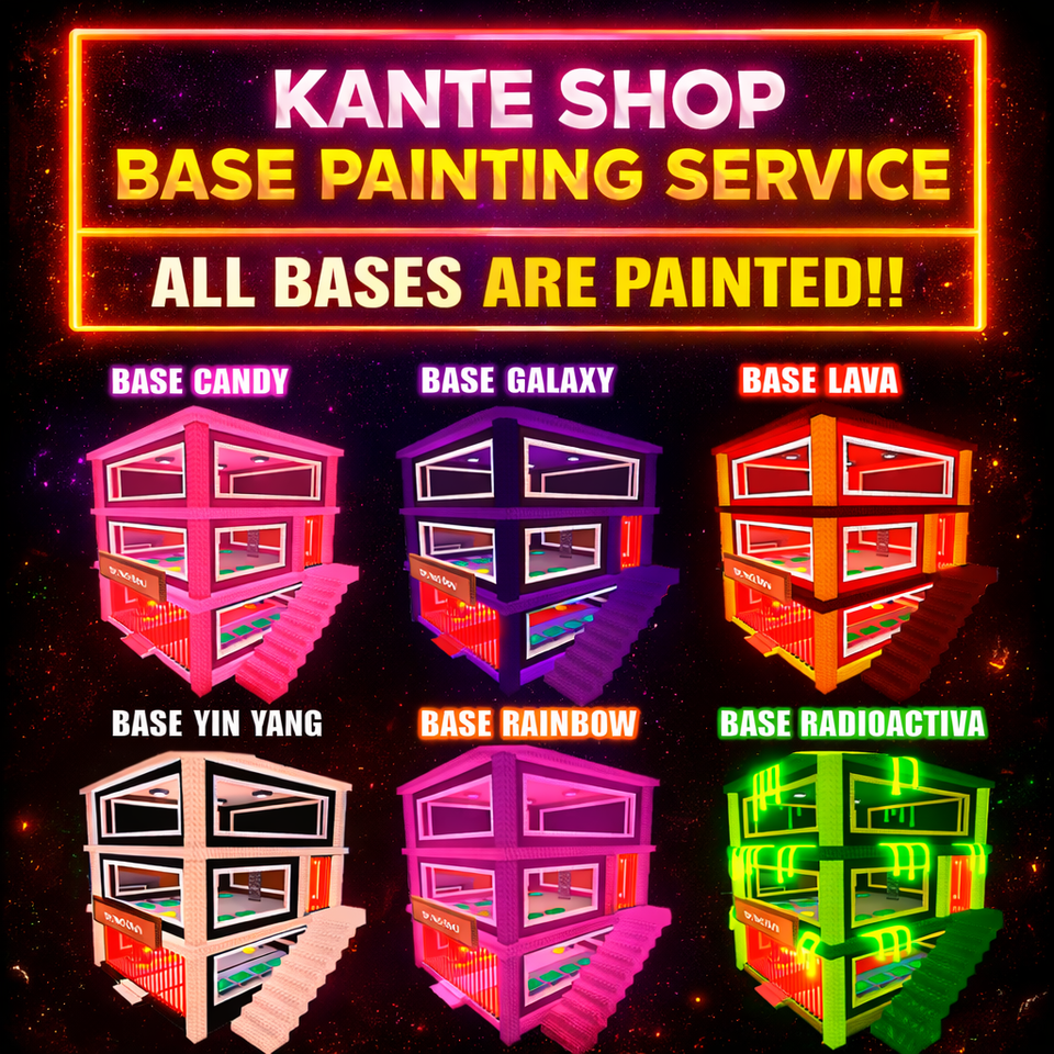 🌌 Galaxy Base Painting Service | Steal a Brainrot | Neon Purple Space ...