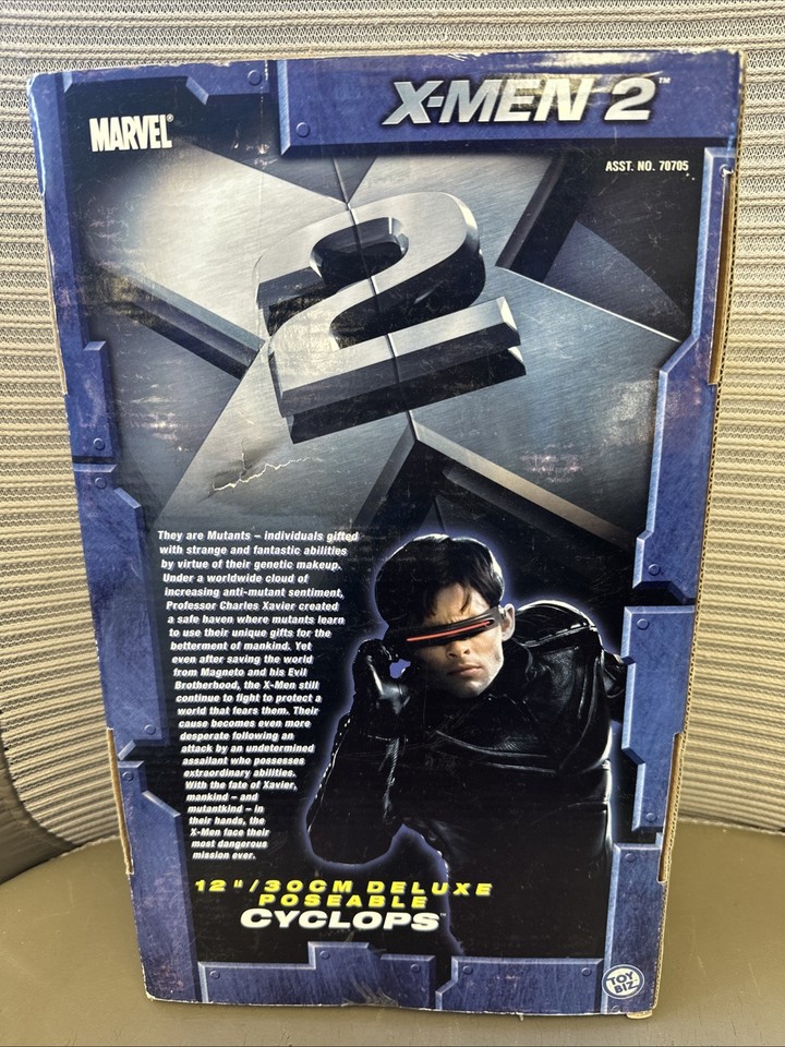 X2: X-Men United 1/6 scale (12") Cyclops Action Figure [ToyBiz, 2003 ...