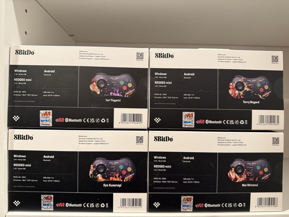 SNK NEO GEO BLUETOOTH NEO-GEO MINI ANDROID CONTROLLER - IORI TERRY KYO ...