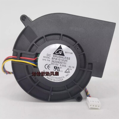 Delta BFB1012UH 12V 6A 9733 9.7cm 4-Pin Blower Fan | eBay