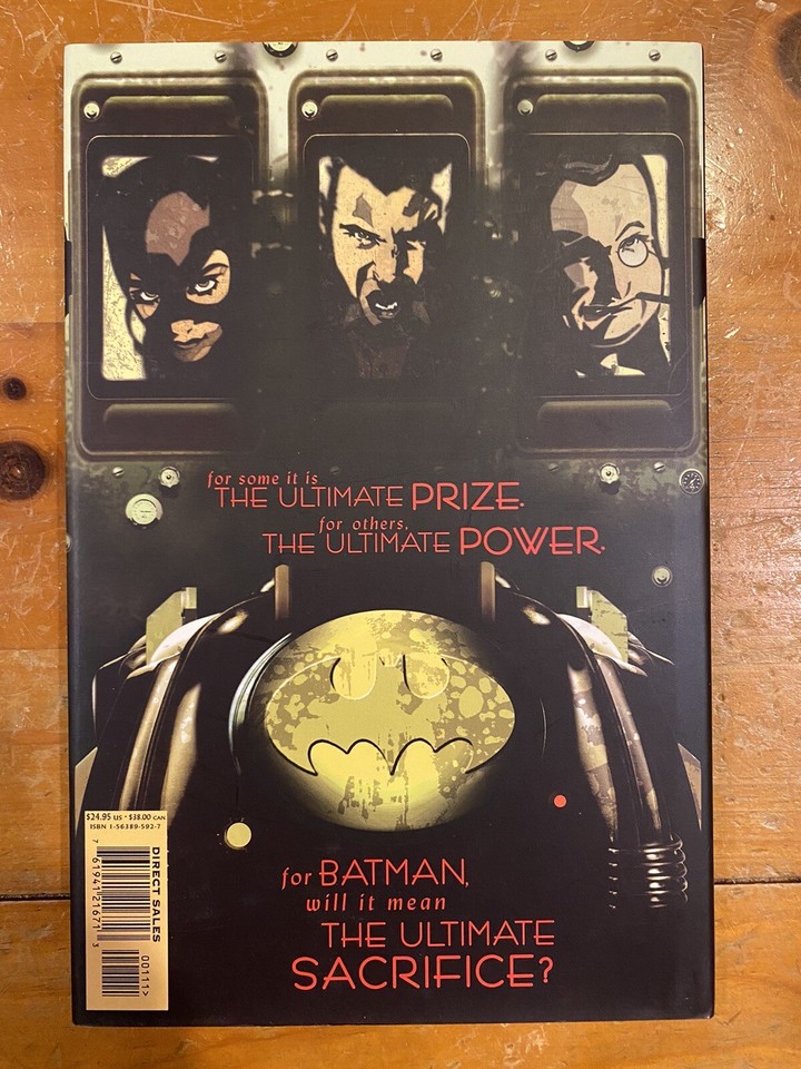 Batman: The Chalice HC (DC Comics, 2000) | eBay