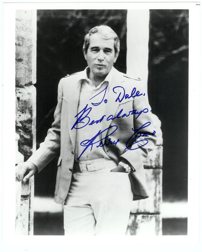 VINTAGE HOLLYWOOD SINGER TV ACTOR STAR: Signed Perry Como Photo | eBay