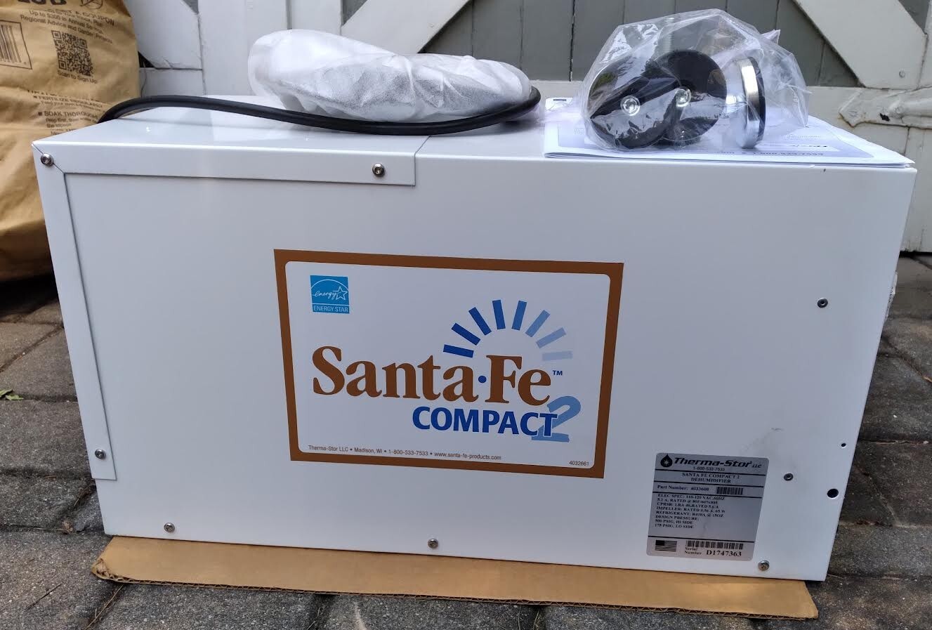 Santa Fe Compact 2 Dehumidifier for Parts or Repair | eBay
