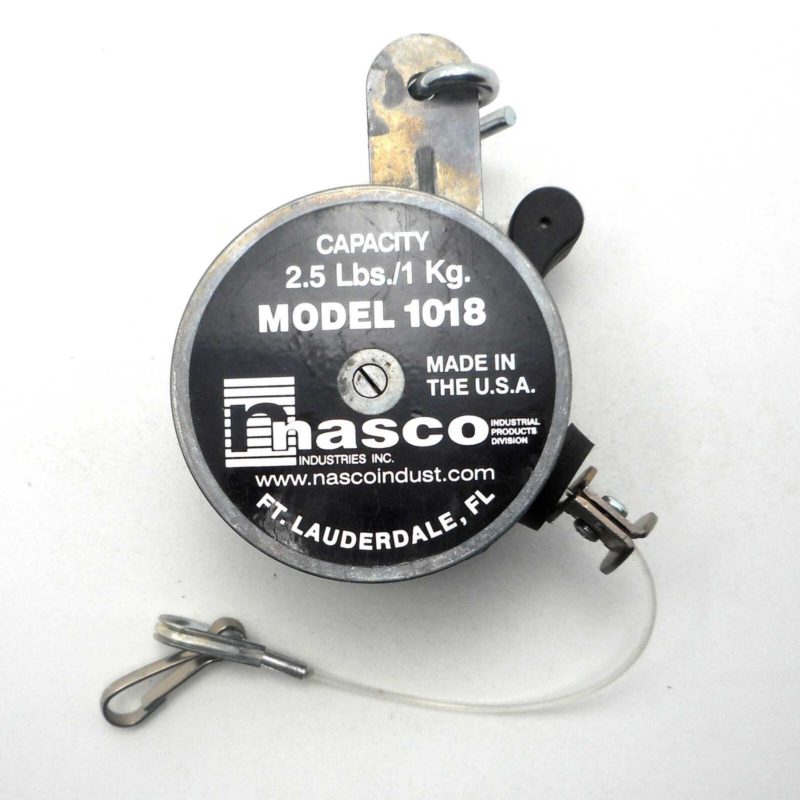 Nasco Model 1018 Tool Retracting Balancer Load Range 2.5 lbs / 1.1 kg ...