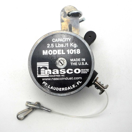 Nasco Model 1018 Tool Retracting Balancer Load Range 2.5 lbs / 1.1 kg ...