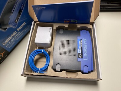New/Open Box Linksys BEFSR41 Broadband Router with 4-Port 10/100 Switch ...
