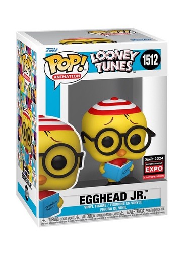 Funko Pop! Egghead Jr. 2024 C2E2 Shared Exclusive Looney Tunes ...