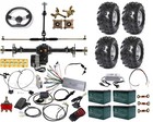 DIY Go Kart Rear Differential Axle Kit 48V 1000W Electric Motor Battery ...