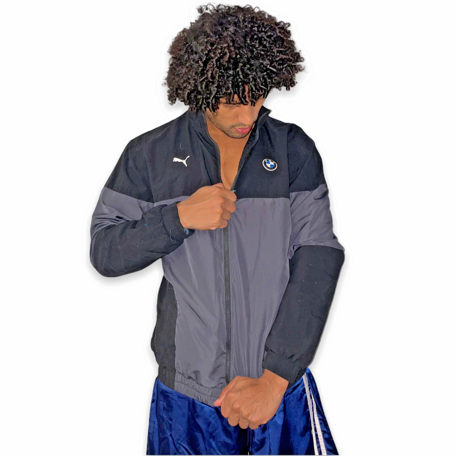 Super Rare Puma BMW M Motorsport Men’s Woven Jacket B… - Gem