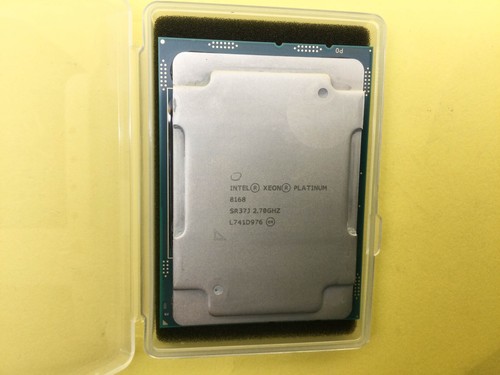 SR37J INTEL XEON PROCESSOR PLATINUM 8168 2.7GHZ 33M 24 CORE 205W CPU | eBay