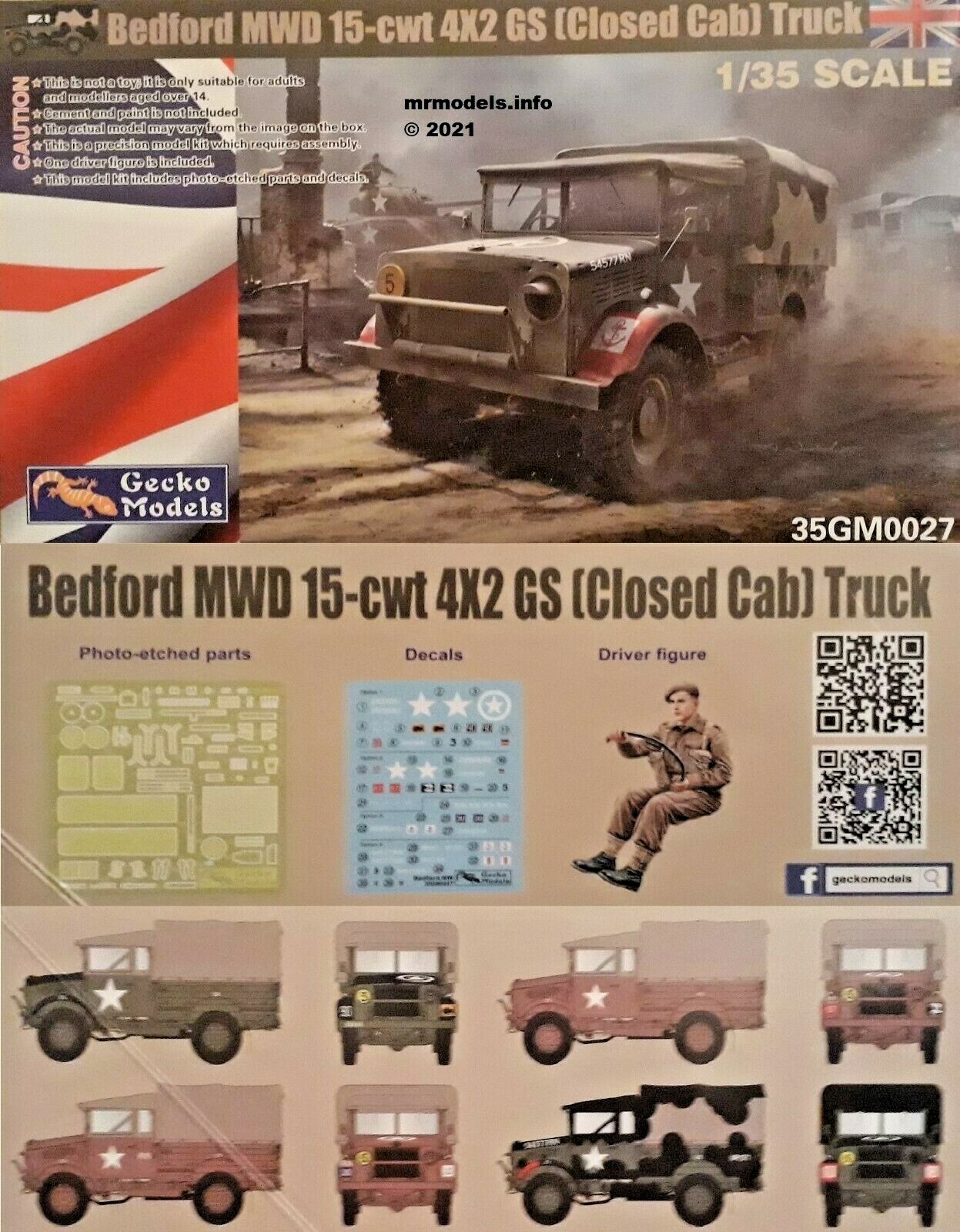 Gecko Models 1/35 Vehicles British Military Vehicle New Plastic Model ...