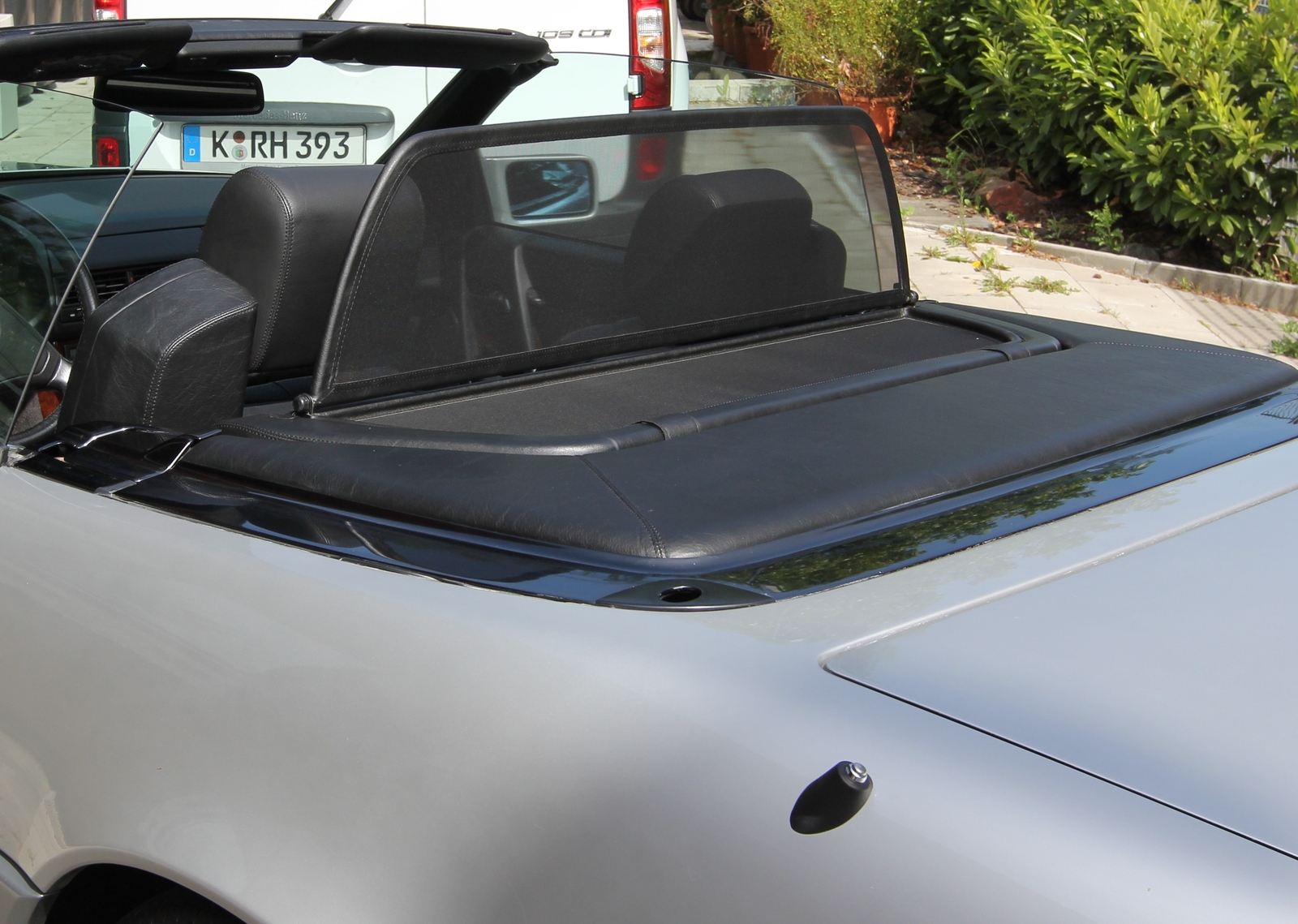 AIRAX Windschott Wind deflector Mercedes SL R129 schwarz year 1989 ...