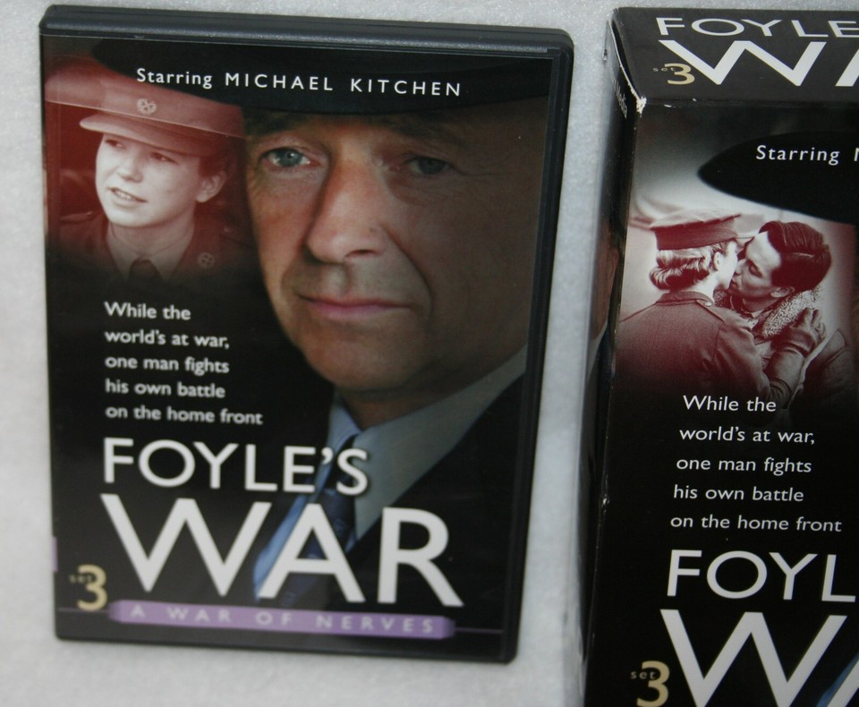 FOYLE'S WAR Set 3 Michael Kitchen 4 Episode DVDs Acorn Media WWII UK ...