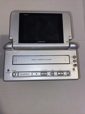 Audiovox VBP2000 Portable VHS Player - For Parts or Repair (No ...