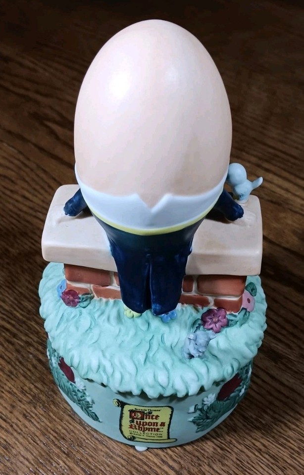 VTG "HUMPTY DUMPTY" MUSIC BOX Plays Humpty Dumpty Tune w/Original Kmart ...