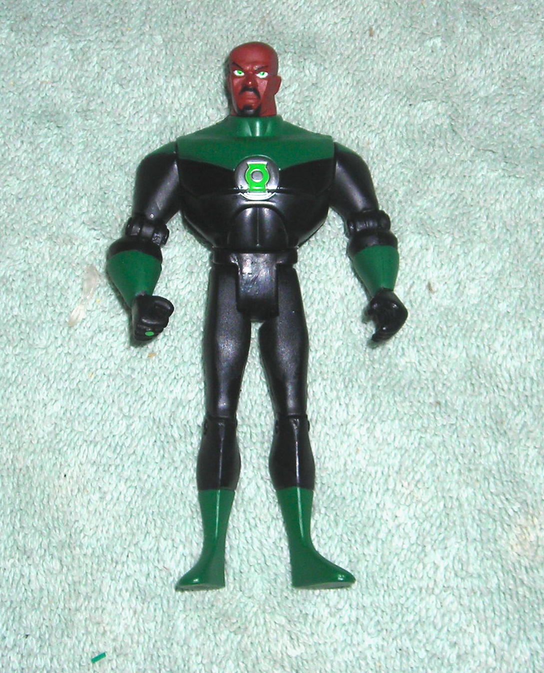 JLU JUSTICE LEAGUE UNLIMITED GREEN LANTERN WAIST JOINT 4.5" ACTION ...