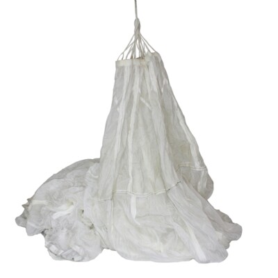 MILITARY SURPLUS 24 Foot White Parachute | eBay
