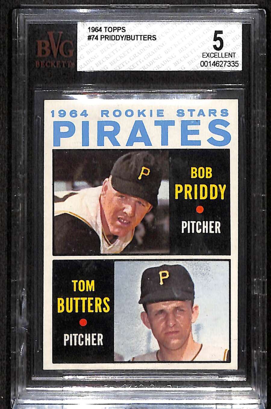 1964 Topps - 1964 Rookie Stars Bob Priddy, Tom Butters #74 (RC) for ...